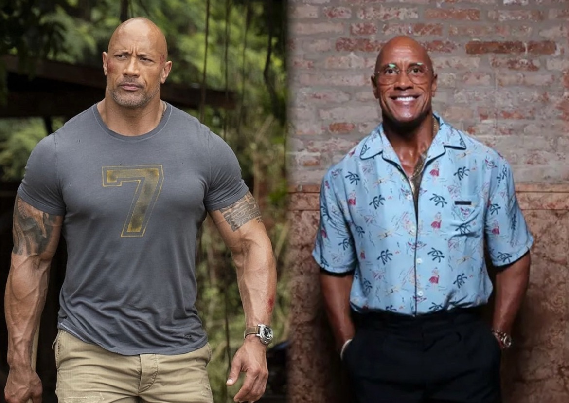Dwayne «La Roca» Johnson mostró su impactante cambio físico con casi 30 ...
