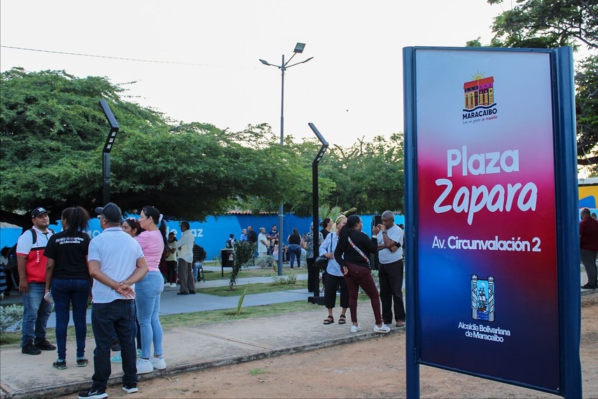 Maracaibo vanguardista: alcalde Giancarlo Di Martino entregó la Plaza ...
