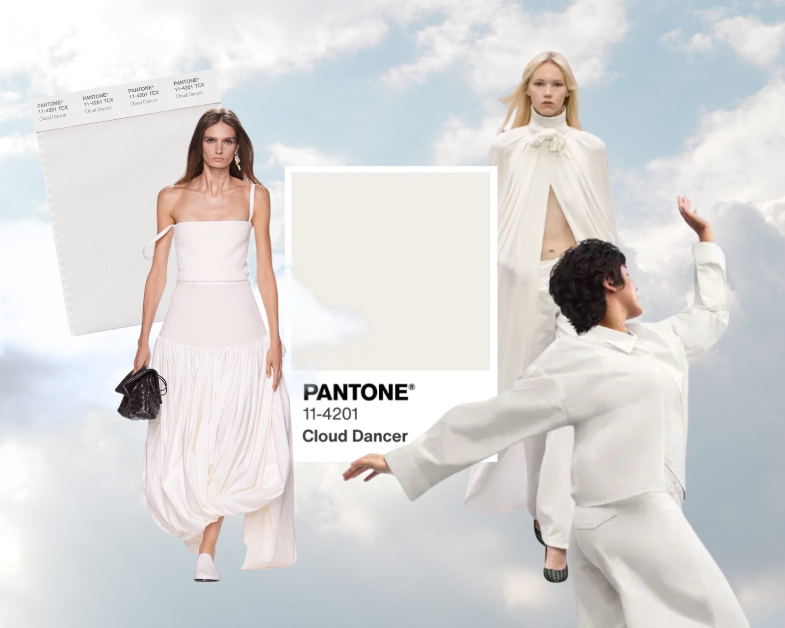 Pantone presentó al blanco “Cloud Dancer” como el color del año 2026 ...