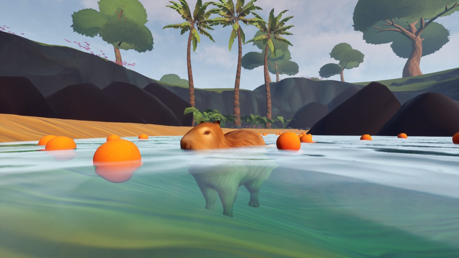 Capibara simulator: El videojuego en Steam donde puedes relajarte ...